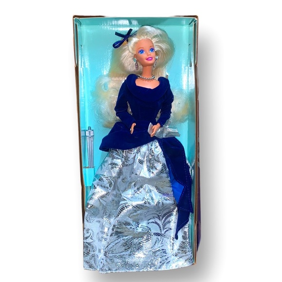 Barbie | Toys | Vintage Winter Velvet Barbie | Poshmark